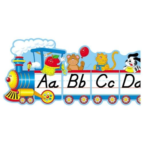 Carson Dellosa Bulletin Board Alphabet Train 9 Pcs Grades Pk 5 12