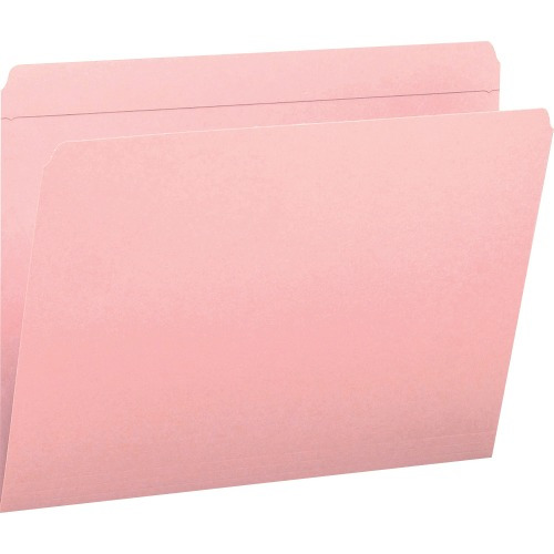 Smead 12610 Pink Colored File Folders with Reinforced Tab - SMD12610 ... Smead 12610 Pink Colored File Folders with Reinforced Tab - SMD12610 ...