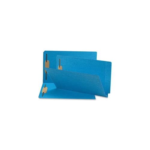 Smead 28040 Blue End Tab Colored Fastener File Folders with Reinforced ... Smead 28040 Blue End Tab Colored Fastener File Folders with Reinforced ...
